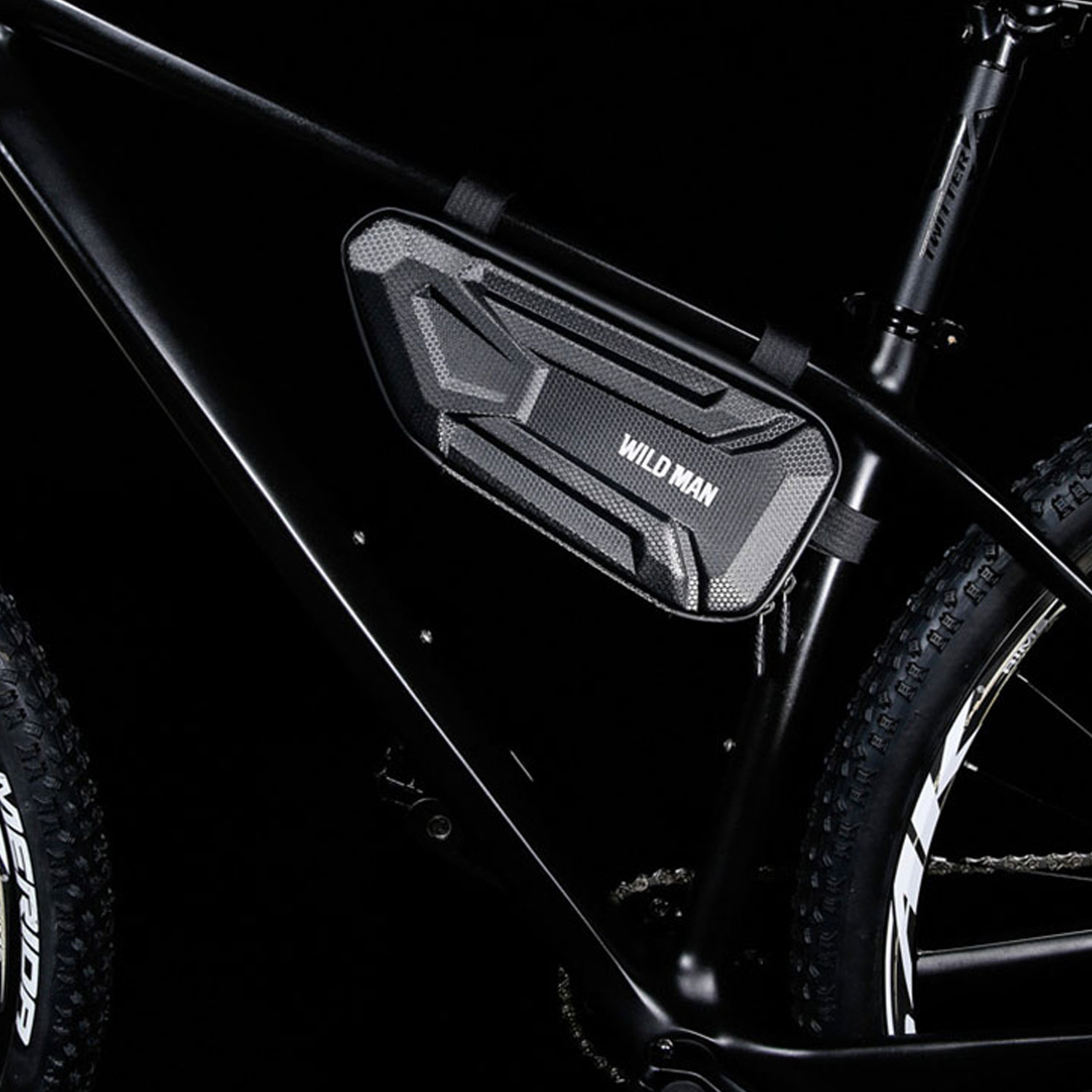 Sakwa rowerowa Wildman Hard Shell Bicycle Bag XT4 Etui torba na rower ...