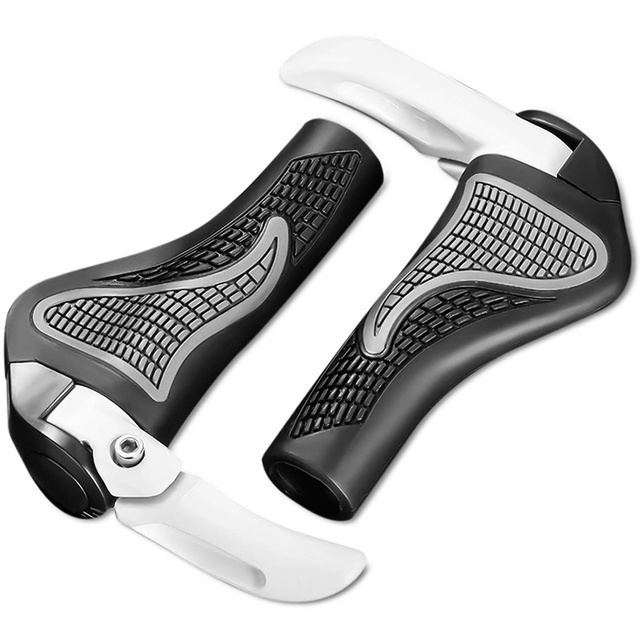 Chwyty gripy rowerowe rączki rogi do kierownicy roweru ergonomiczne ...